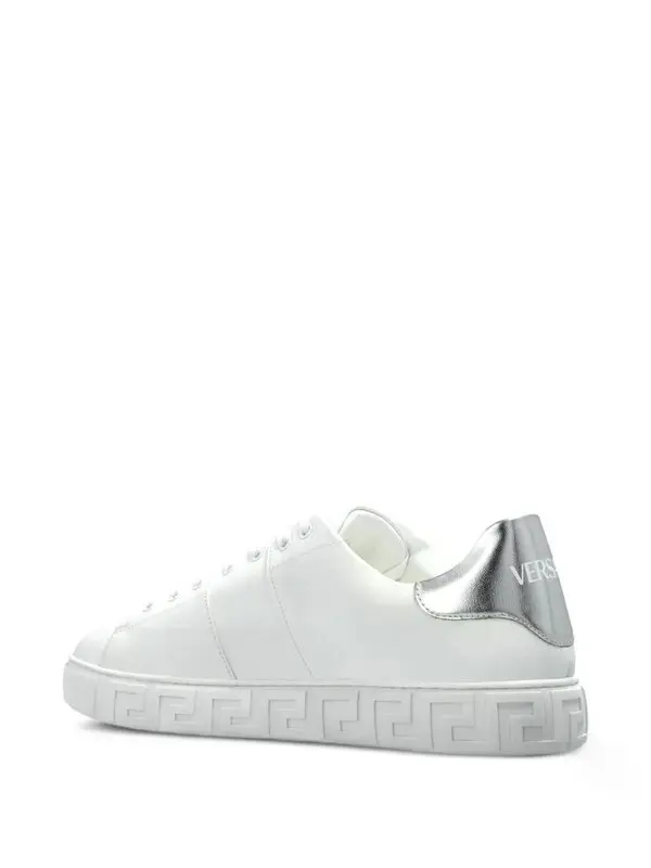Versace Greca Leather Sneakers