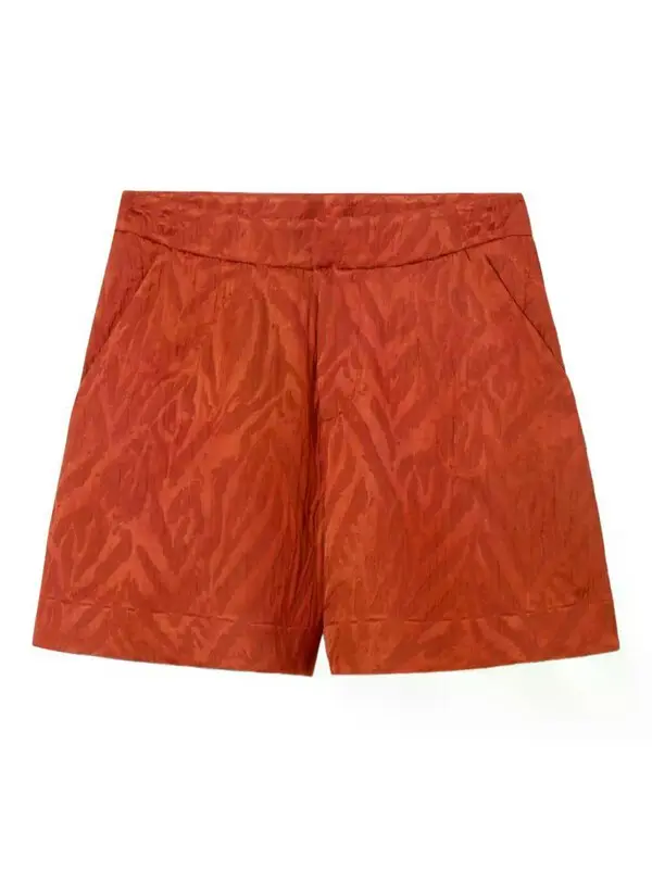 La DoubleJ Animal Print Shorts
