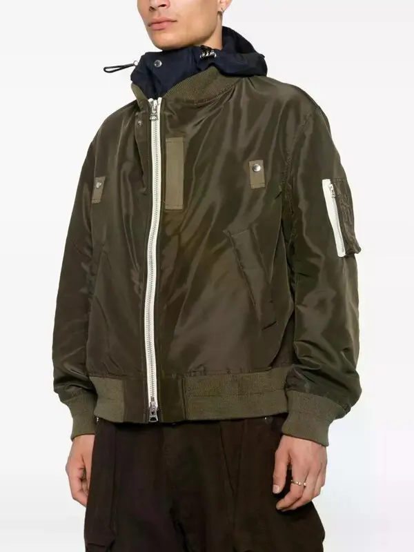 Sacai Hooded Bomber Jacket