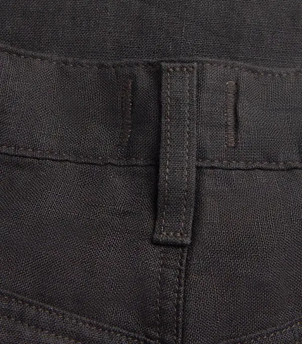 Citizens Of Humanity Linen Brynn Trousers - Brown