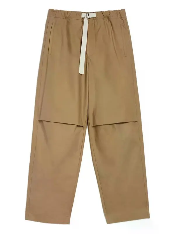 JIL SANDER Belted Pocket-detail Trousers