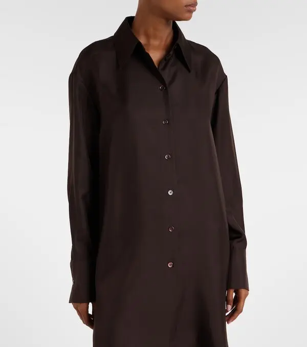 RÓHE Oversized Silk Shirt