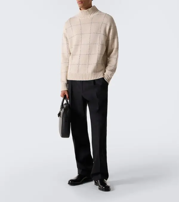 Manolo Blahnik Sempione Leather Chelsea Boots