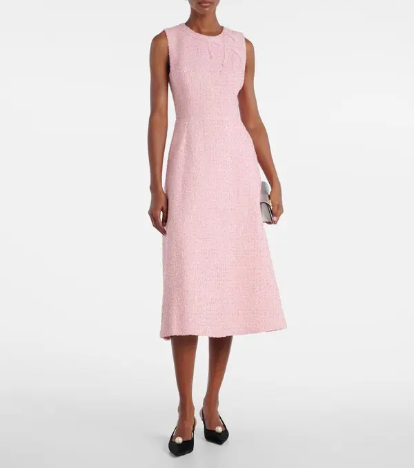 Carolina Herrera Bow-detail Midi Dress