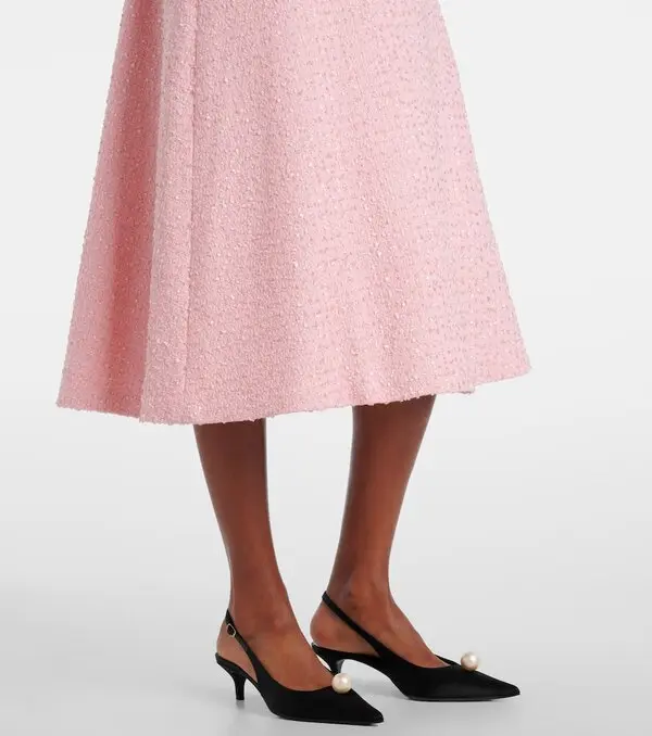 Carolina Herrera Bow-detail Midi Dress