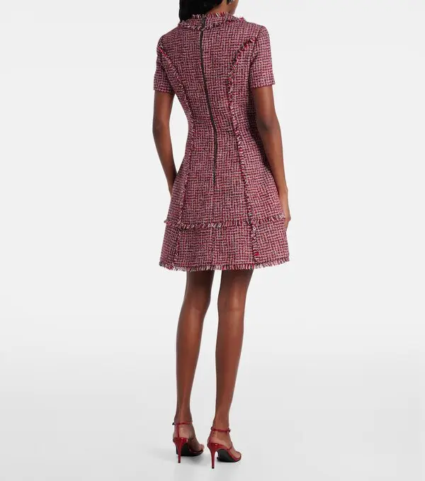 Safiyaa Tweed Mini Dress