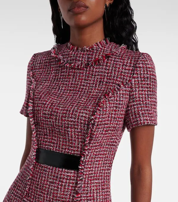 Safiyaa Tweed Mini Dress