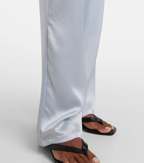 LESET Barb Painter Satin Trousers