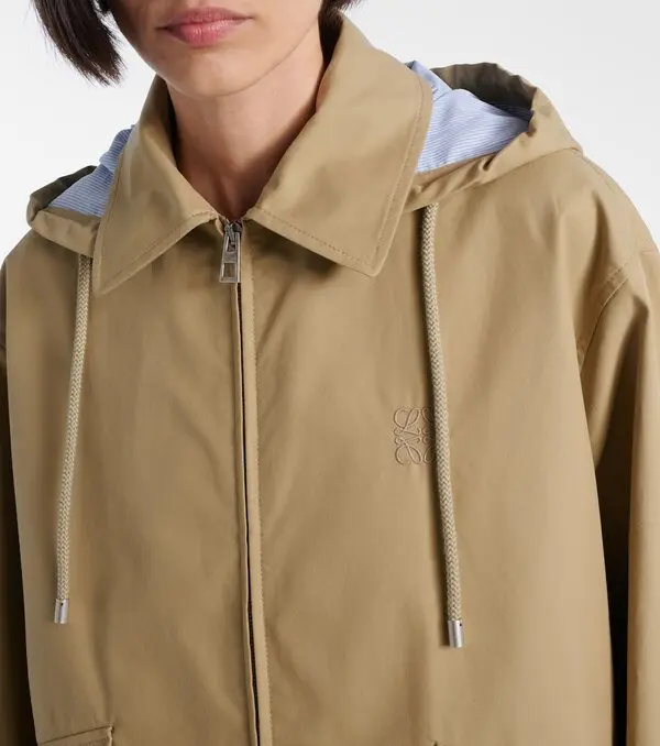 Loewe Anagram Cotton Gabardine Jacket