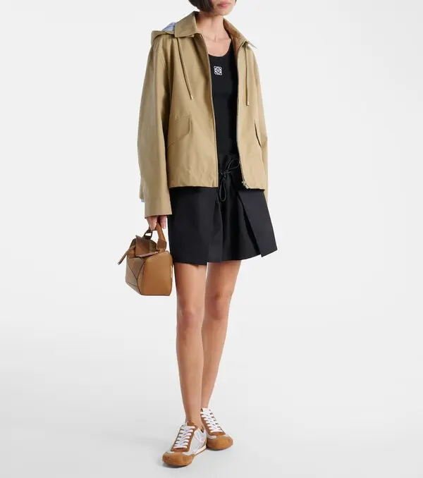 Loewe Anagram Cotton Gabardine Jacket