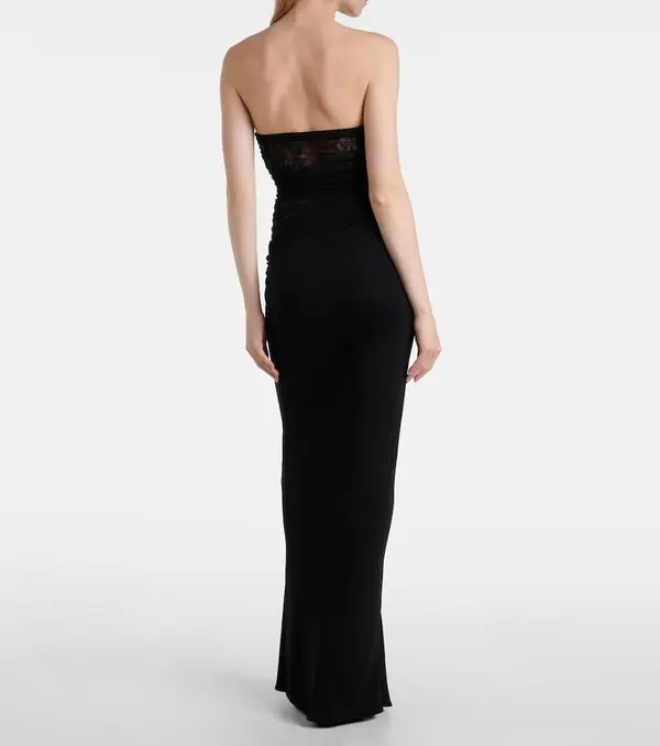 Christopher Esber Salacia Draped Gown - Black