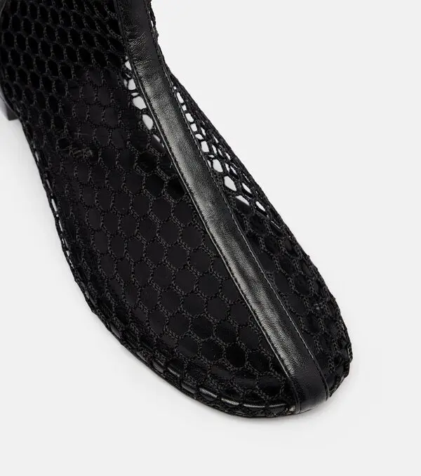 SOULIERS MARTINEZ Maxima Mesh Ankle Boots