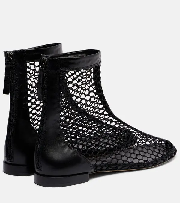 SOULIERS MARTINEZ Maxima Mesh Ankle Boots