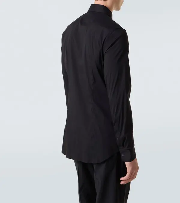 Prada Cotton-blend Shirt - Black