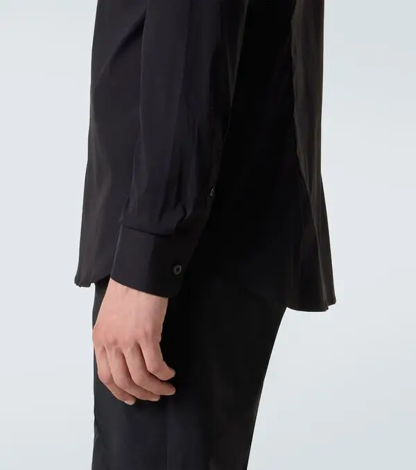 Prada Cotton-blend Shirt - Black