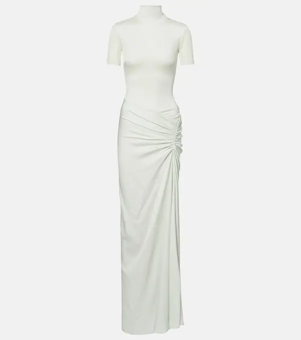 Christopher Esber Fusion Ruched Gown