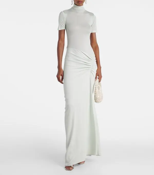 Christopher Esber Fusion Ruched Gown
