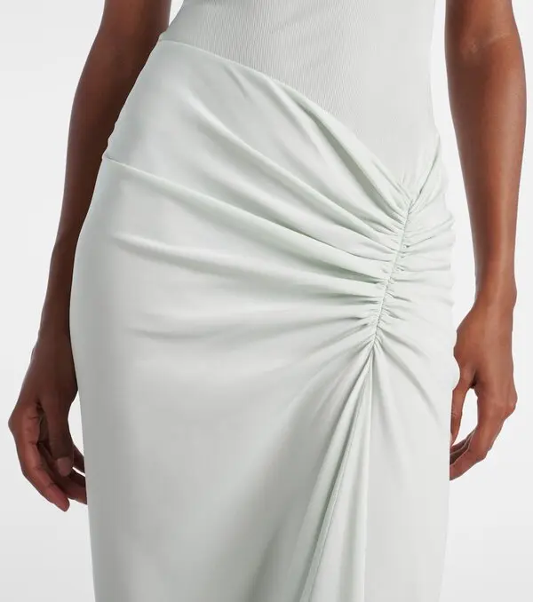 Christopher Esber Fusion Ruched Gown