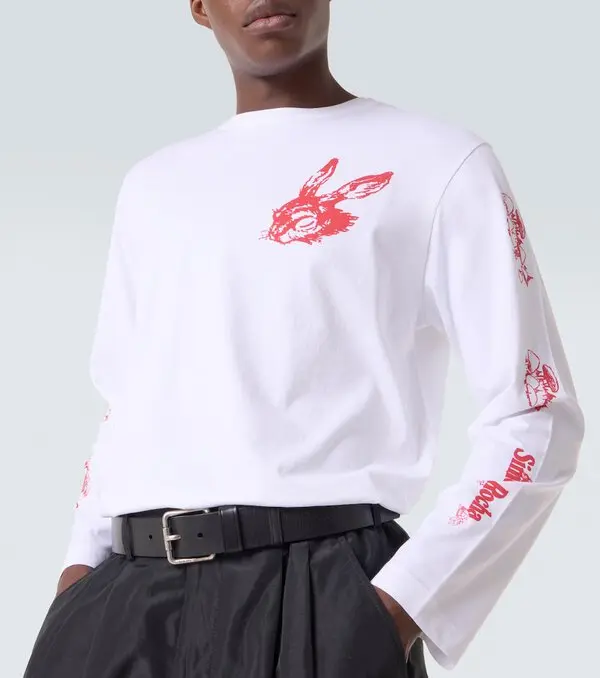 Simone Rocha Tortoise & Hare Cotton Jersey T-shirt