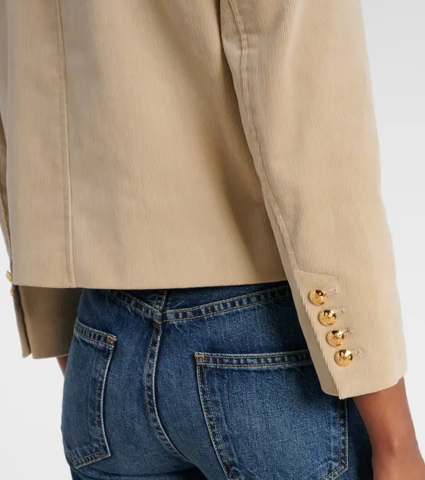 NILI LOTAN Chamonix Cotton-blend Jacket