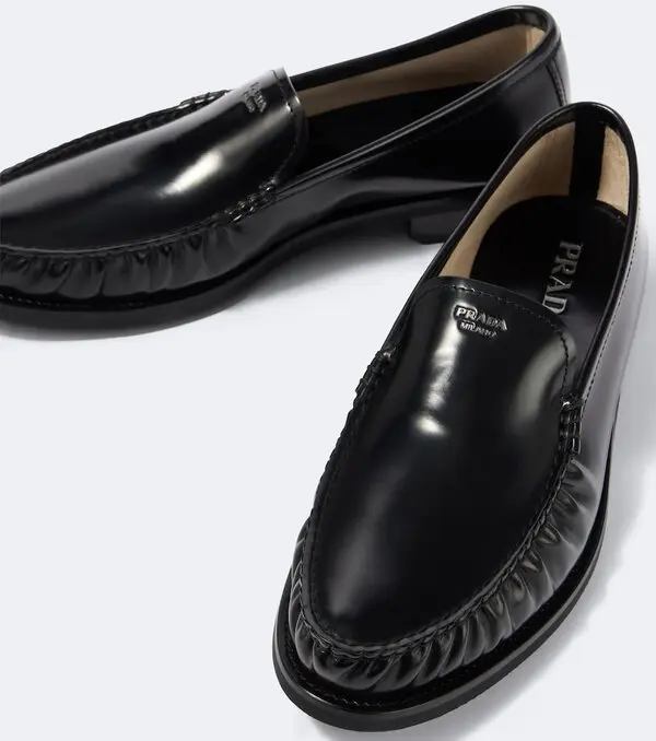 Prada Leather Loafers