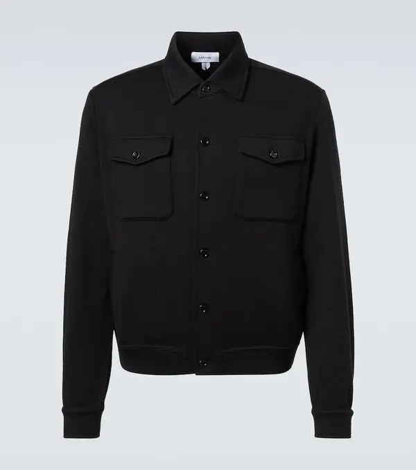 LARDINI Virgin Wool Overshirt