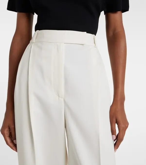 RÓHE Wool-blend Wide-leg Trousers