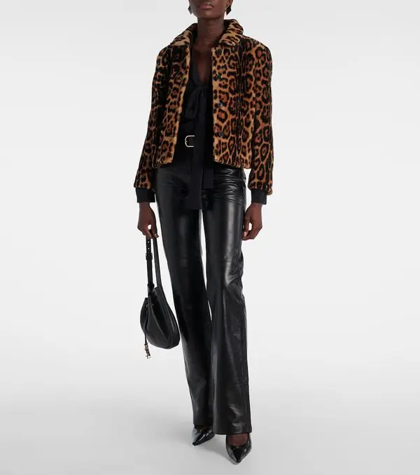 NILI LOTAN Joan Leather Pants