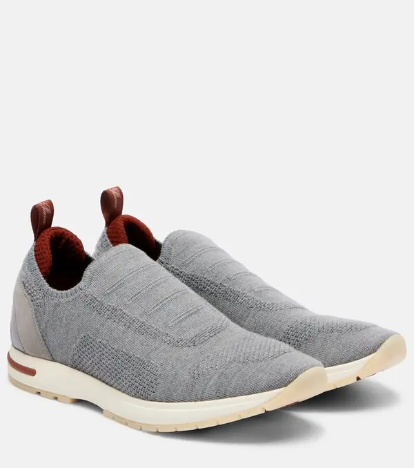 Loro Piana 360 Lp Flexy Walk Sneakers - Grey
