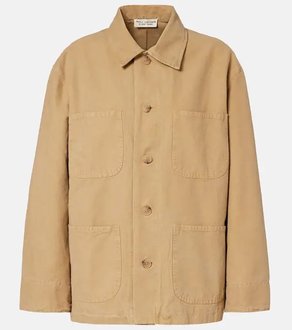 NILI LOTAN Samy Cotton Overshirt