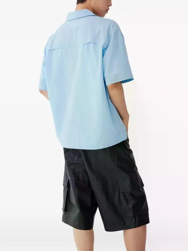 STUDIO TOMBOY Drawstring Cotton-blend Shirt