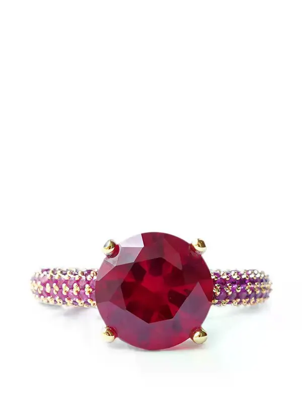 IZABEL DISPLAY Mega Circle Pavé Ring