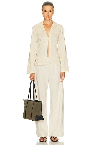 EAVES Iyla Shirt Jacket - Natural