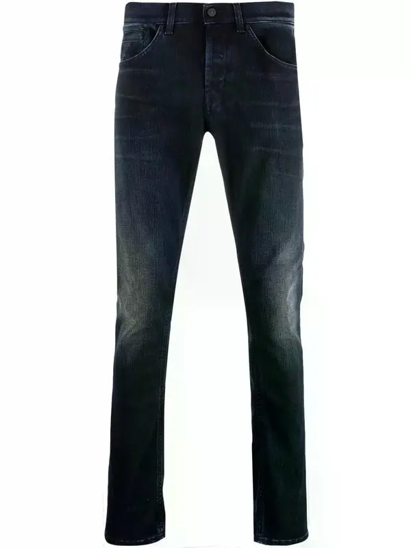 DONDUP Faded Slim-fit Jeans - Blue