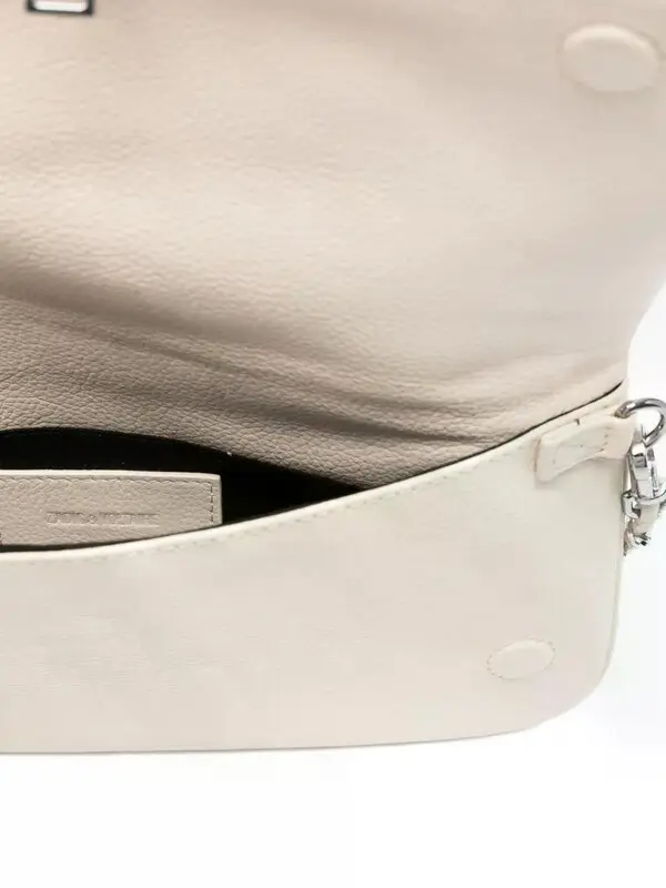 Zadig&Voltaire Rock Leather Crossbody Bag - Neutrals