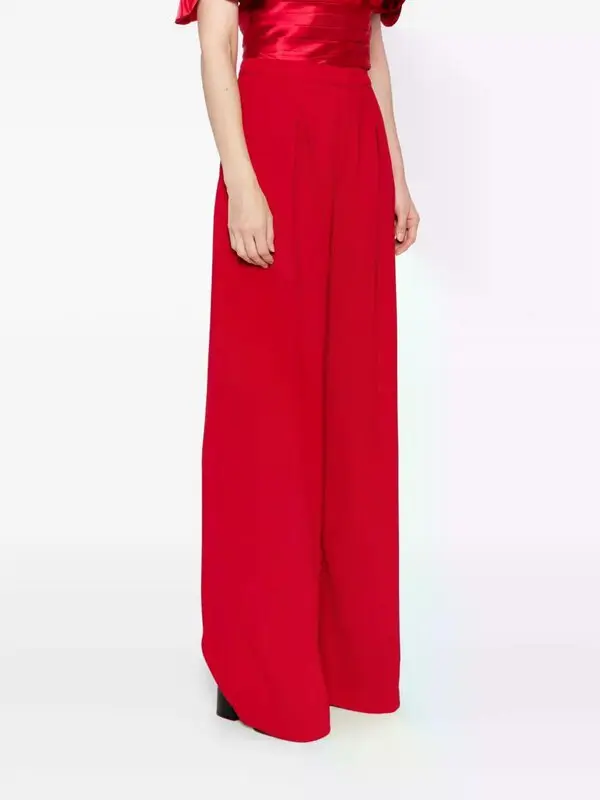 SAIID KOBEISY Tailored Wide-leg Trousers