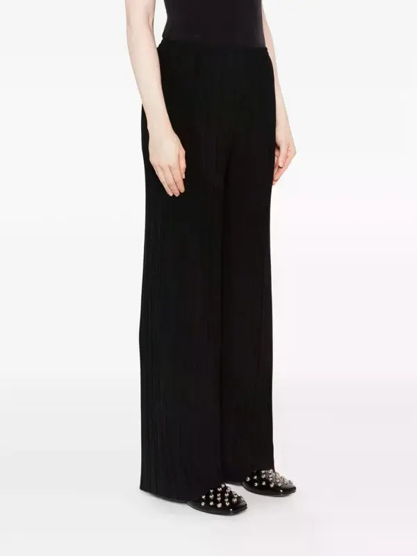 FORTE_FORTE Plissé Crepe Trousers