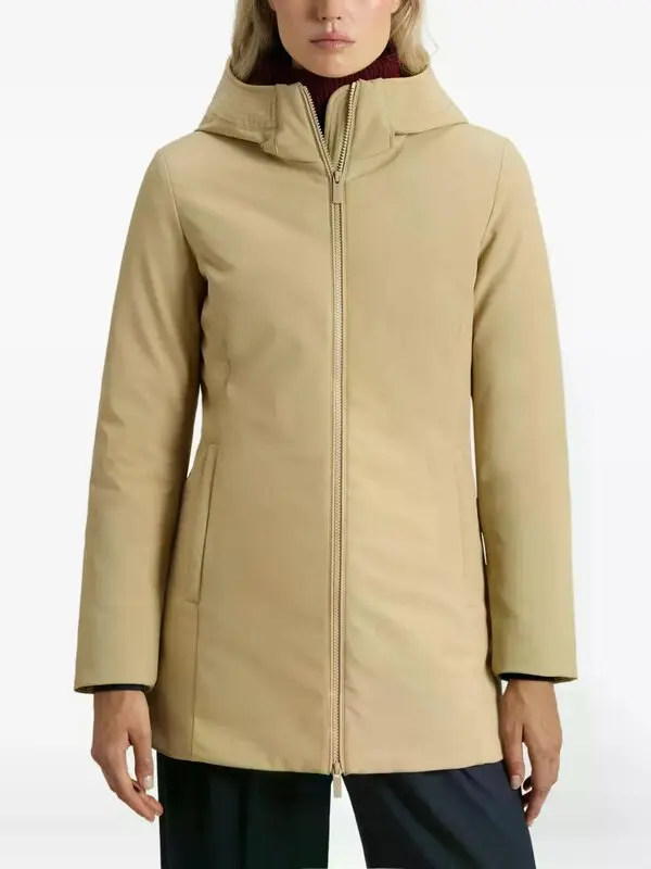Woolrich Parka Coat With Hooded Neckline