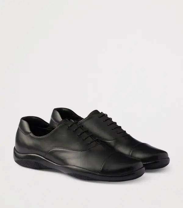 Prada Toblach Laced Loafers