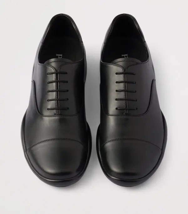 Prada Toblach Laced Loafers
