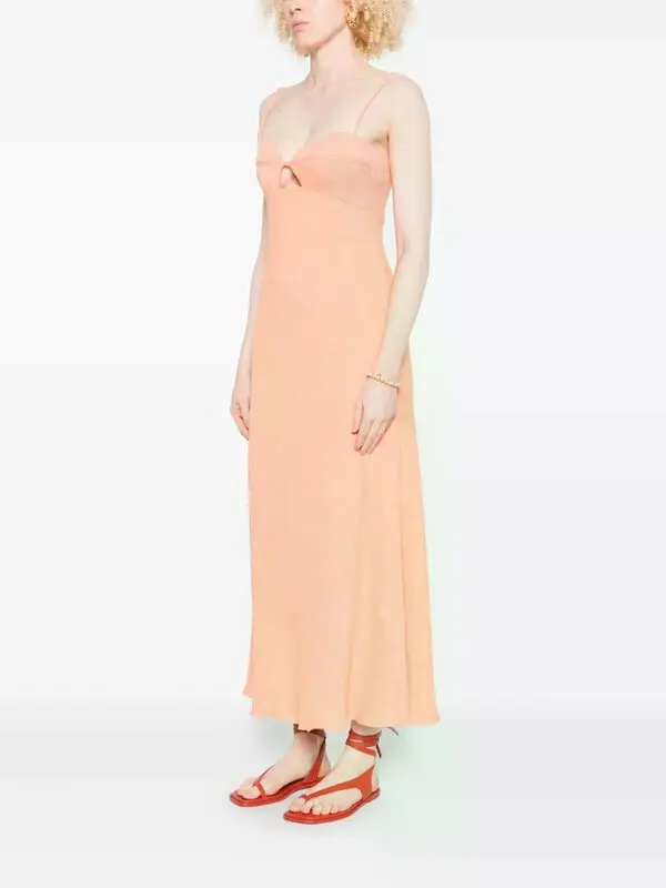 Johanna Ortiz Dream Spinner Midi Dress - Orange