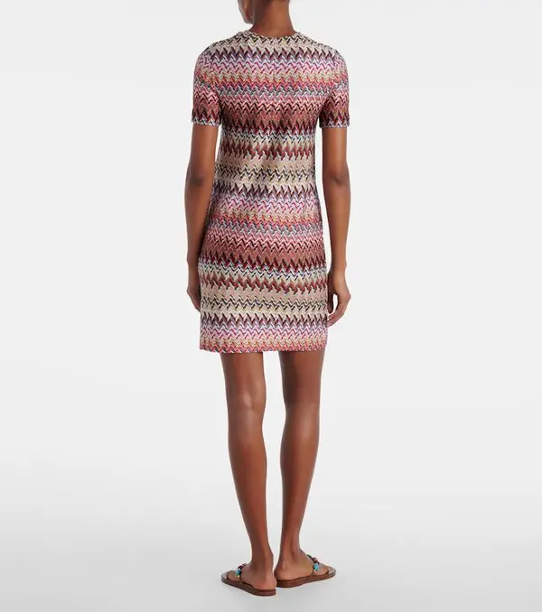 Missoni Zig Zag Lame Minidress