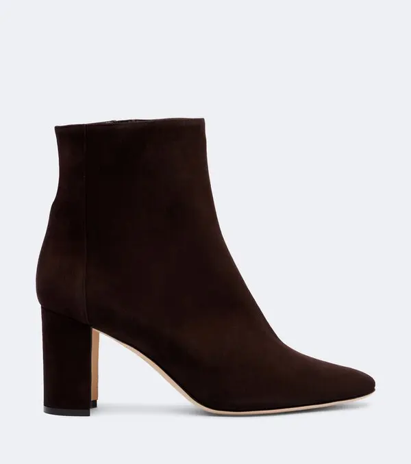Manolo Blahnik Rosie 70 Suede Ankle Boots