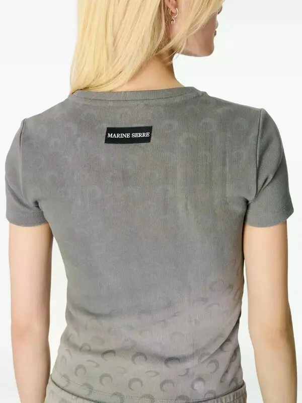 MARINE SERRE Moon Faded T-shirt