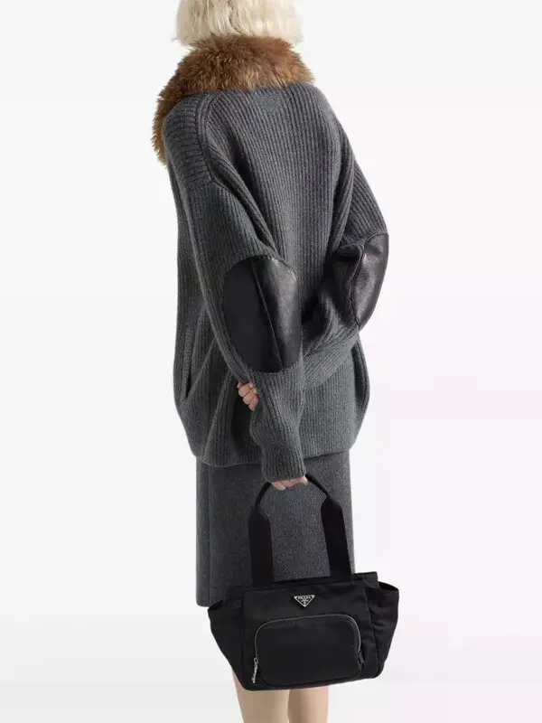 Prada Re-nylon Tote Bag - Black
