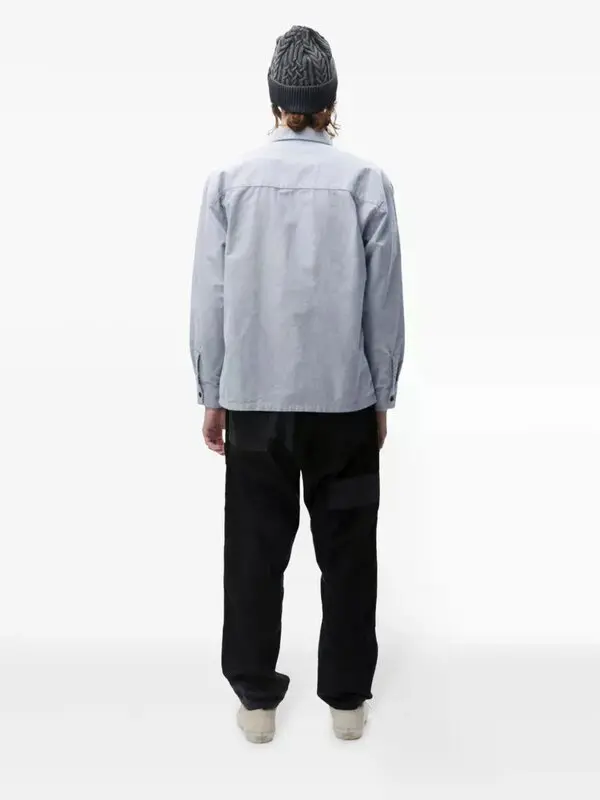 NEIGHBORHOOD Logo-embroidered Shirt - Grey