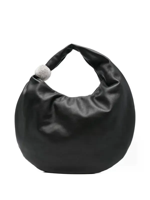 Giuseppe Di Morabito Crystal-embellished Knot Shoulder Bag - Black