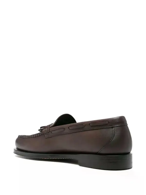 G.H.BASS Weejuns Larkin Tassel Loafers - Brown