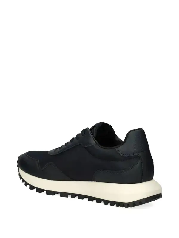 Emporio Armani Logo-appliqué Panelled Sneakers