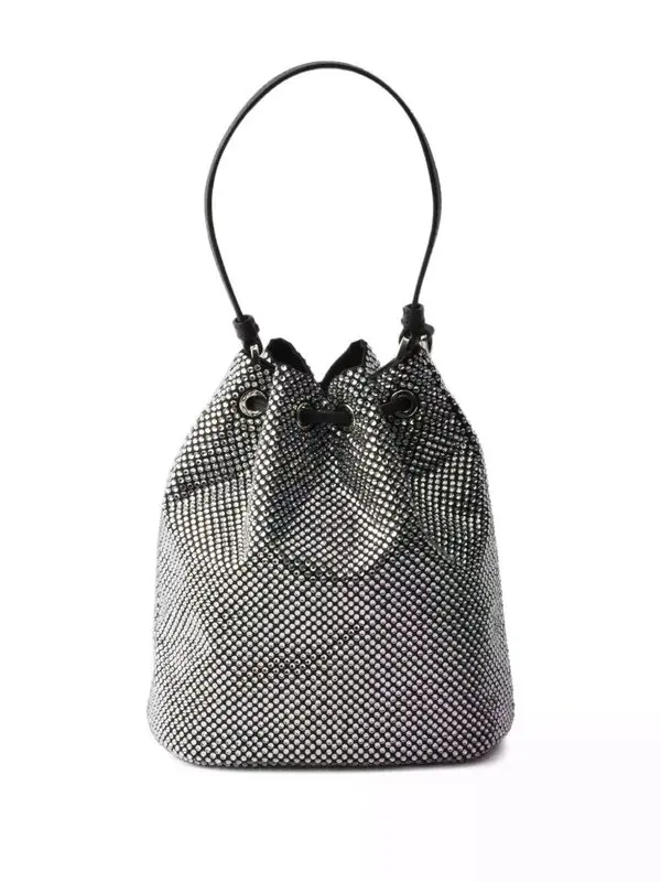 Prada Crystal Embellished Bucket Bag